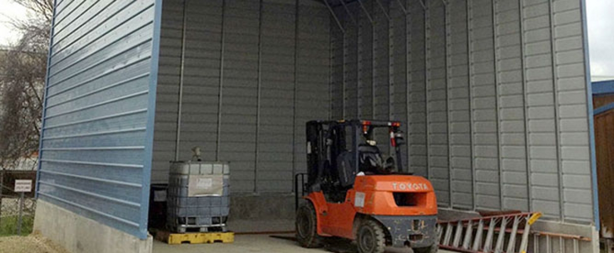 Wash Rack / Waste Water Collection Slab & Building – Pavement Constructors